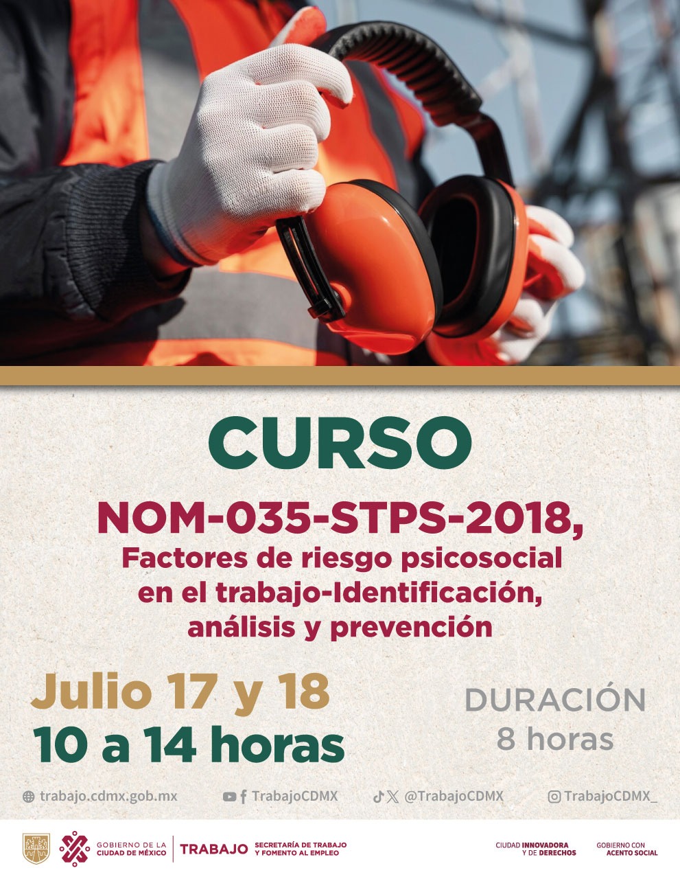 Curso gratuito 'NOM-035-STPS-2018 Factores de riesgo psicosocial en el ...